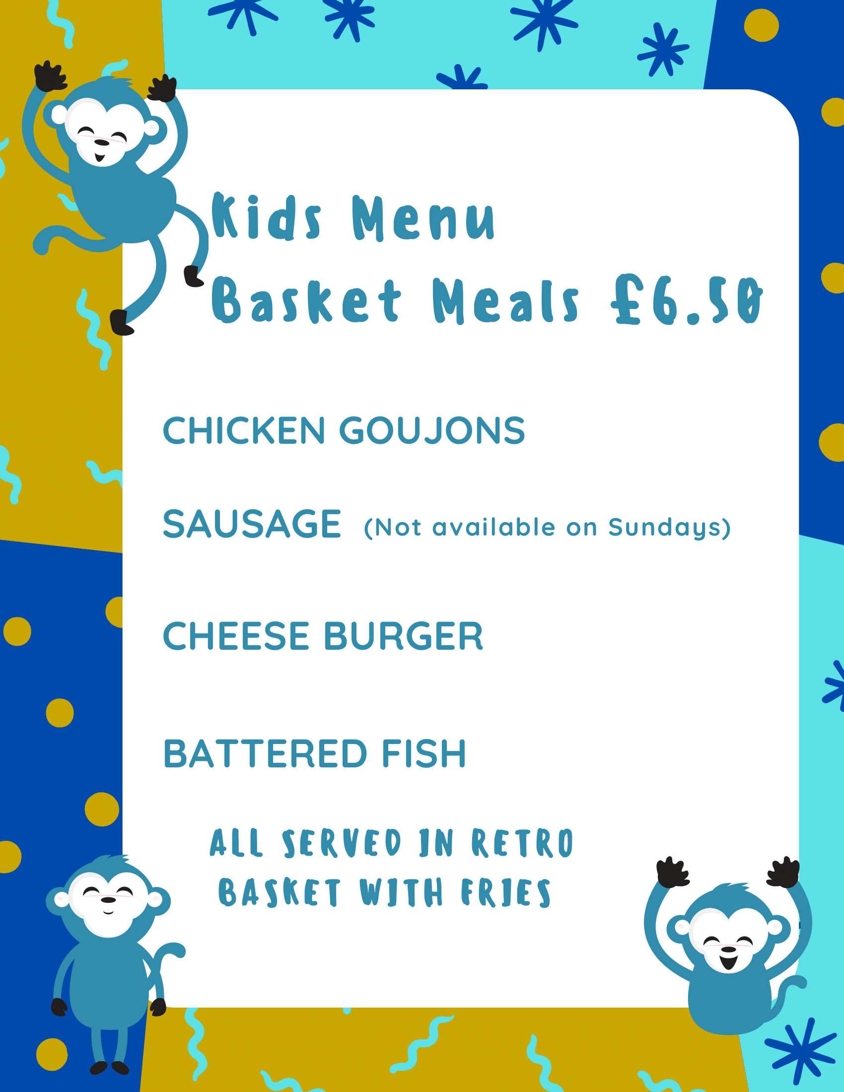 Menu – The Gate Hangs Well & Seasons